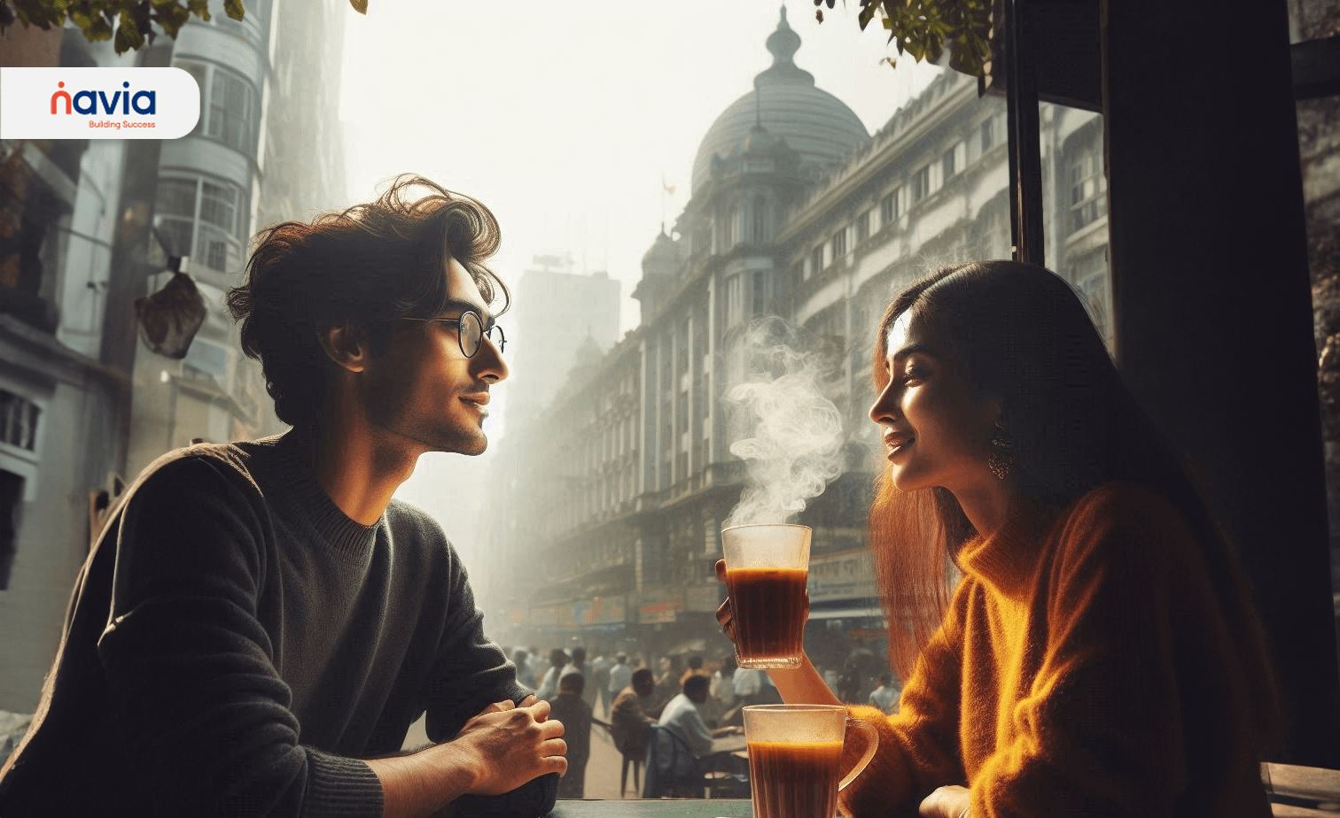 Dividend Dilemma: A Desi Cafe Chat